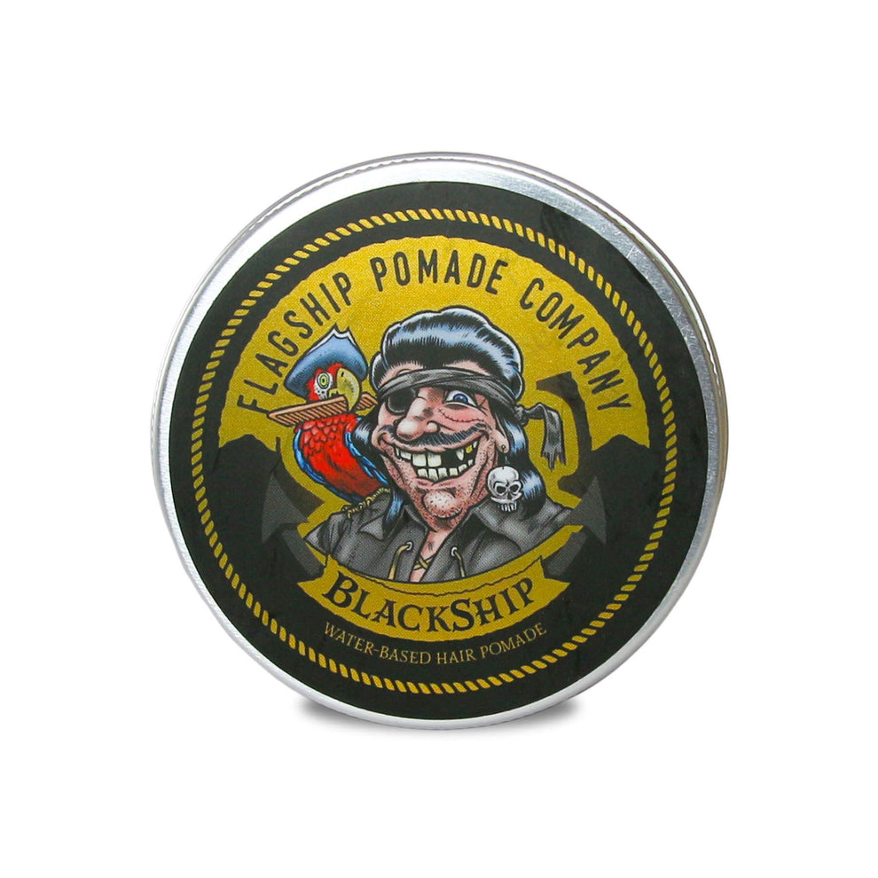 Flagship Pomade BlackShip Water Based Hair Pomade 3.4OZ – &One Pomade