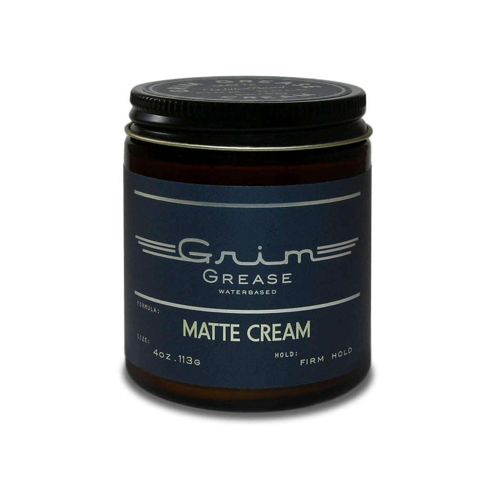 Grim Grease Pomade Matte Cream 4OZ – &One Pomade